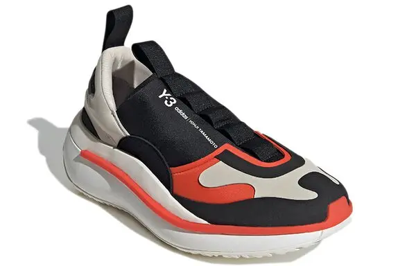 Adidas Y-3 Qisan Cozy Sneakers - Black/white/red