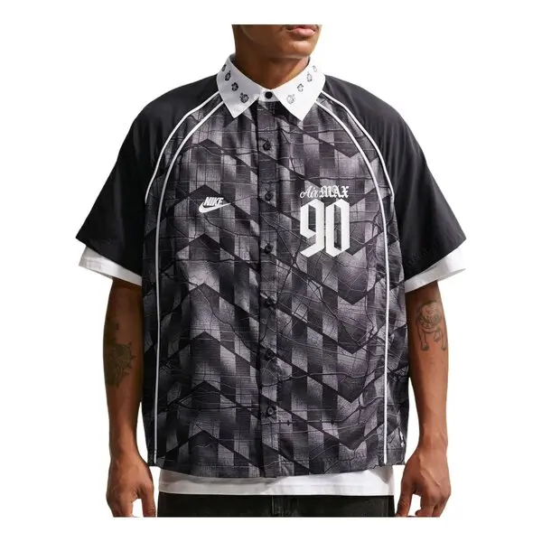 Nike Dri-fit Bowler Skateboard Shirt - Black
