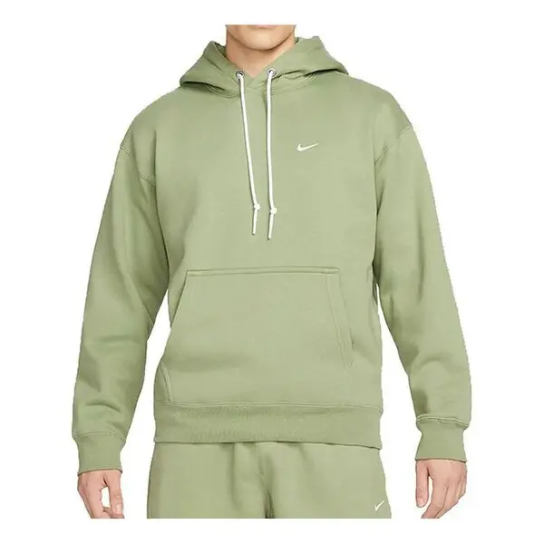 Nike Solo Swoosh Fleece Hoodie - Green