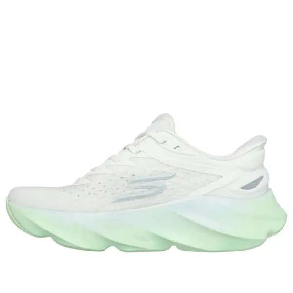 Sketchers Slip-ins Aero Burst Sneakers - Off White/green