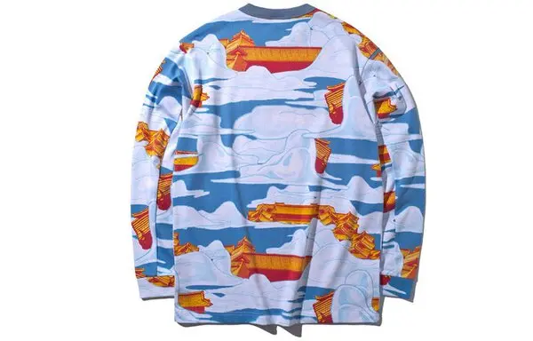 LI-NING X Xlarge Crossover Printing Long Sleeve Shirt