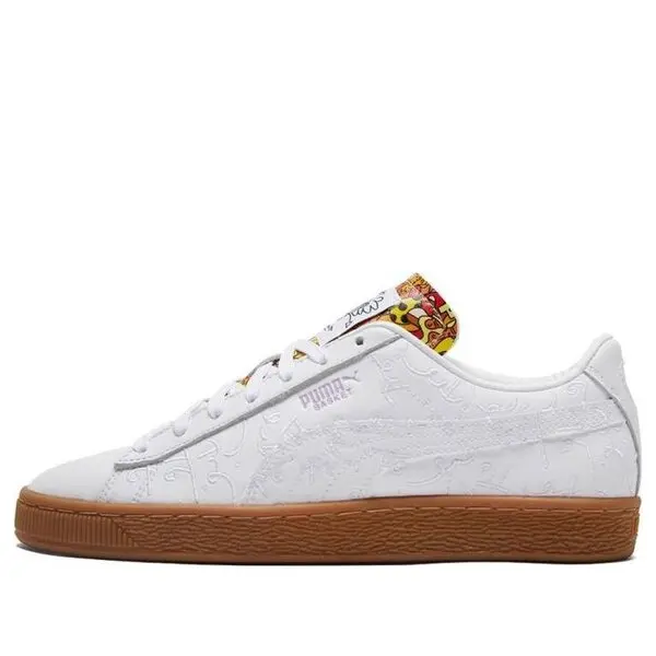 PUMA Romero Britto X Basket 'embroidered Gum - White