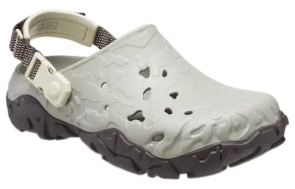 CROCS All Terrain Atlas Clogs - Grey/black