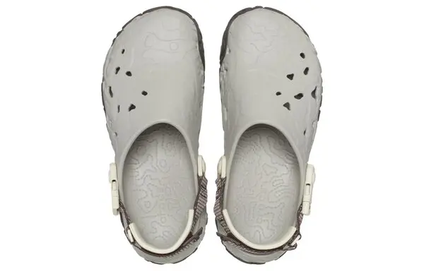 CROCS All Terrain Atlas Clogs - Grey/black