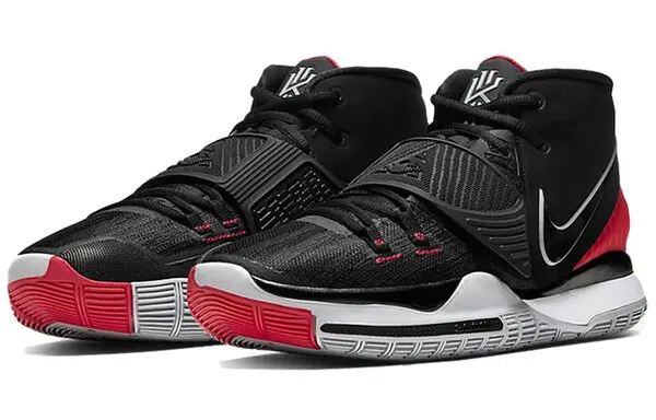 Nike Kyrie 6 'bred' Basketball Sneakers - Black