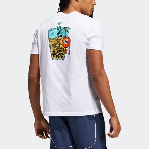 Adidas Lil Stripe Boba Graphic Tee