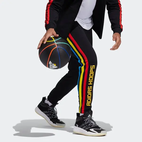 Adidas X Lego Basketball Pants 'black Multi
