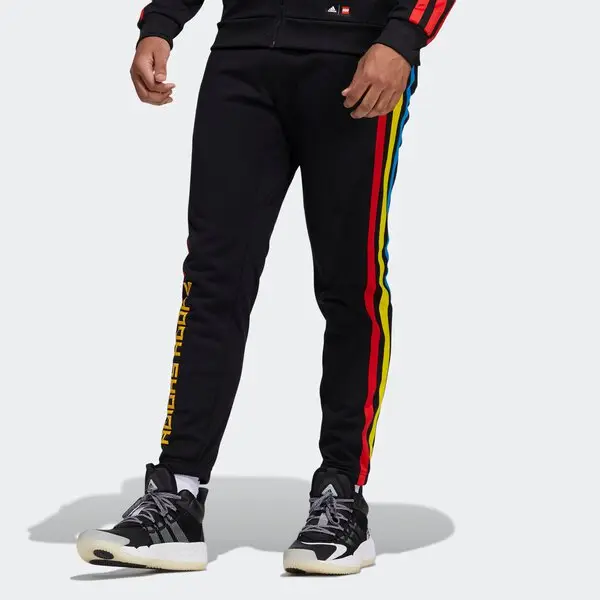 Adidas X Lego Basketball Pants 'black Multi