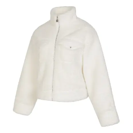 JORDAN Air Fuzzy High Pile Fleece Jacket - Sail