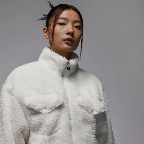 JORDAN Air Fuzzy High Pile Fleece Jacket