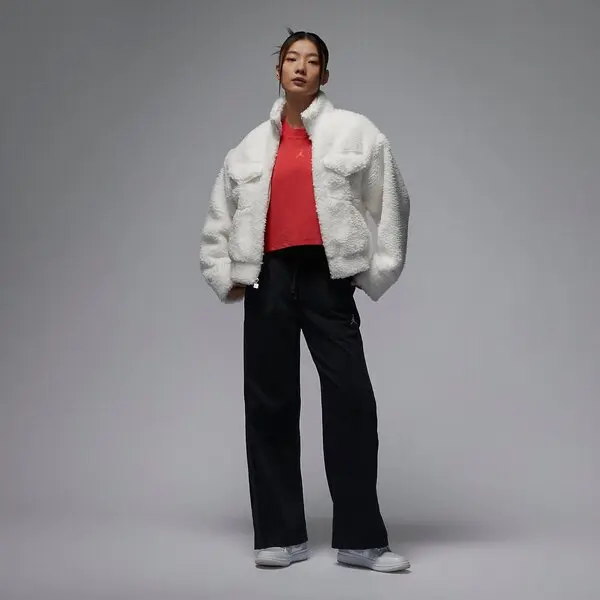 JORDAN Air Fuzzy High Pile Fleece Jacket