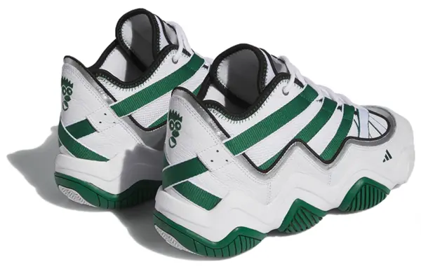 Adidas Top Ten "white Green" Sneakers - White/green