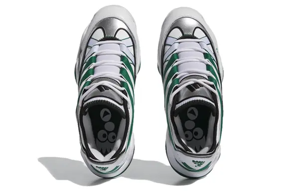 Adidas Top Ten "white Green" Sneakers - White/green