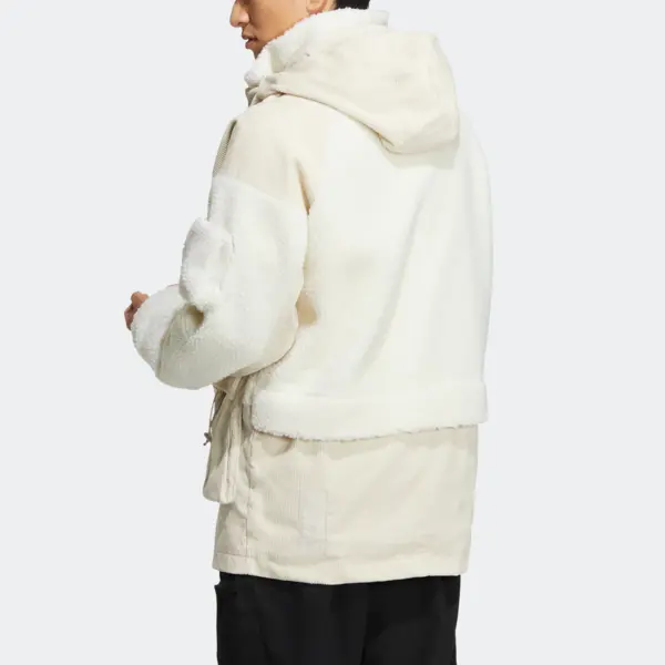 Adidas Patchwork Fleece Cargo Jacket