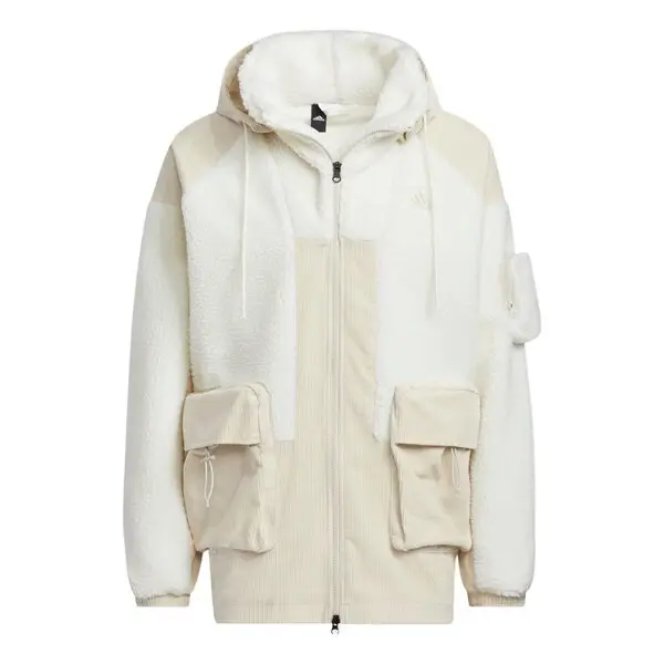 Adidas Patchwork Fleece Cargo Jacket