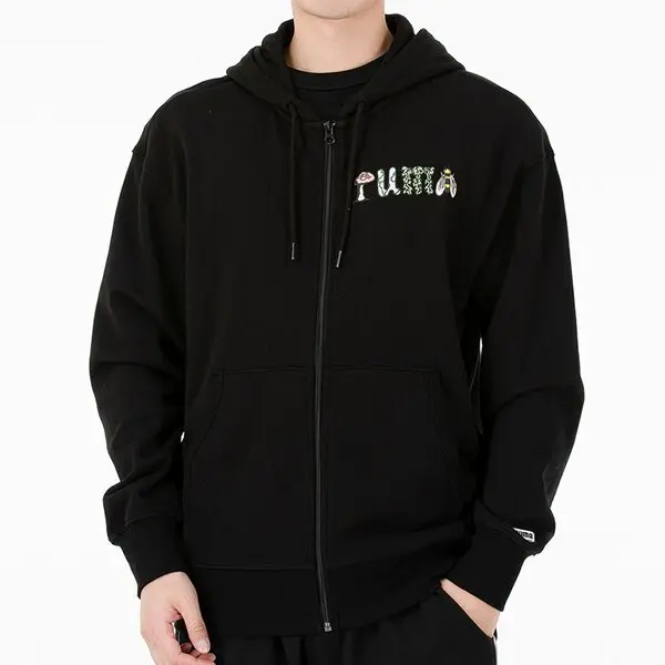 PUMA Downtown Graphic Zip-up Hoodie