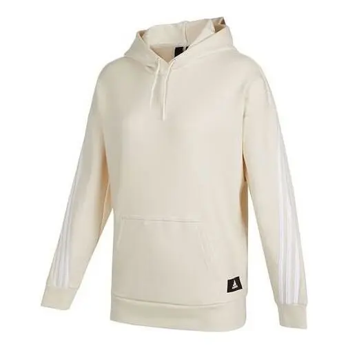 Adidas Future Icon 3-stripes Hoodie - White