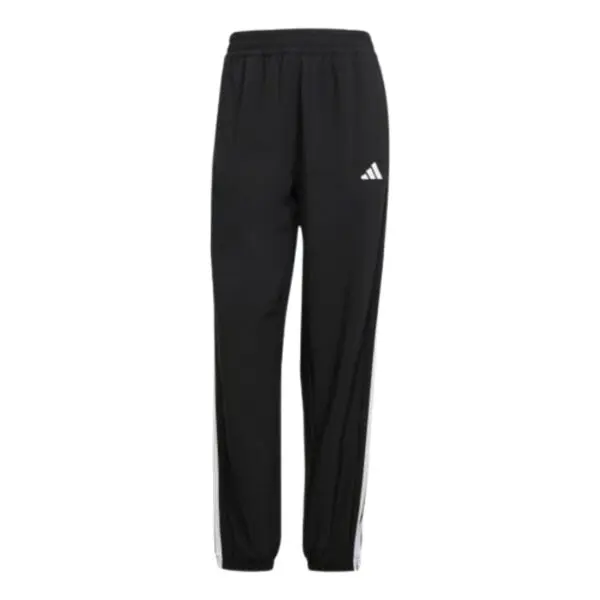Adidas Essentials 3-stripes Woven Track Pants - Black/white