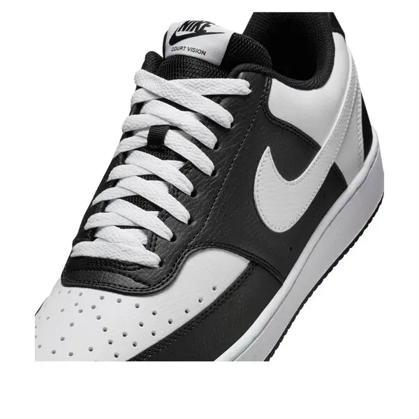 Nike Court Vision Low Top Sneakers - Black/white