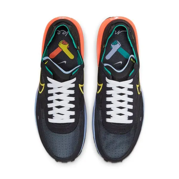 Nike Waffle One "peace And Unity" Sneakers - Black/multi-color