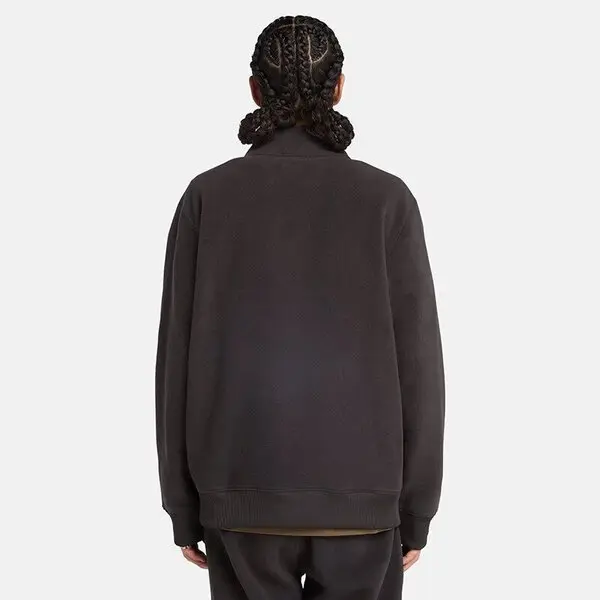 Timberland Linear Logo 1/4 Zip Sweatshirt