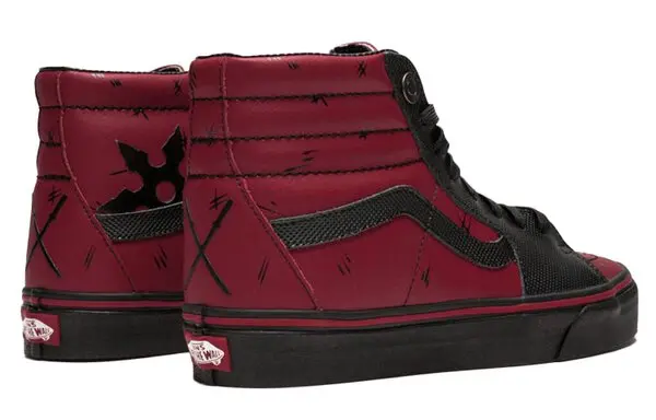 VANS Marvel X Deadpool Sk8-hi High Top Sneakers