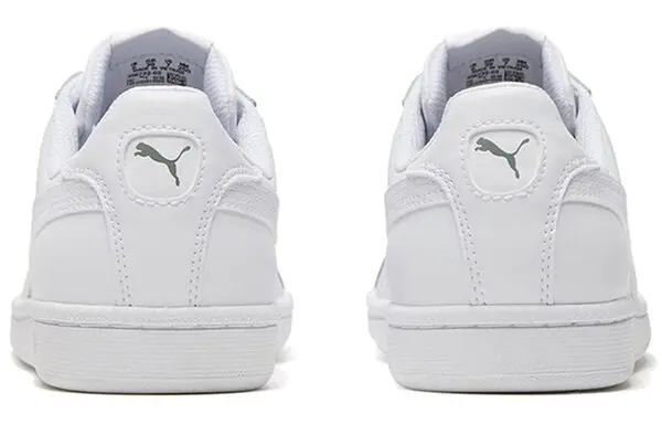 PUMA Smash Leather Low Top Sneakers - White