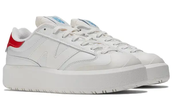NEW BALANCE Ct302 Platform Sneakers - White/red/blue