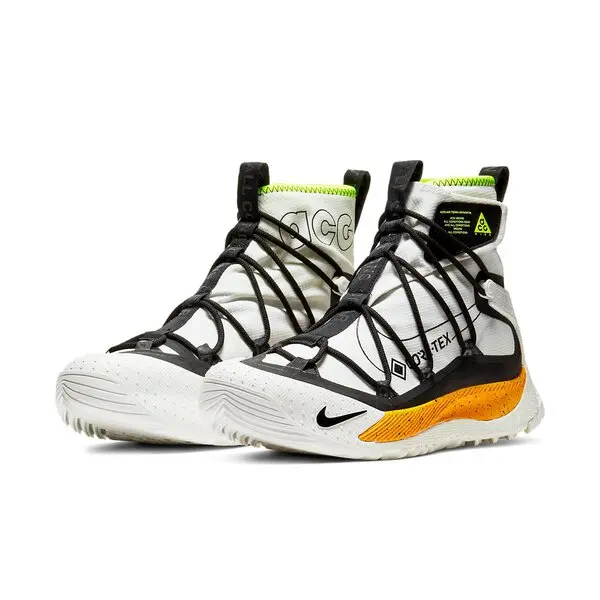 Nike Air Terra Antarktik Gore-tex High Top Sneakers - White/yellow