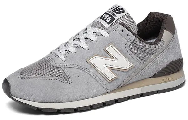 NEW BALANCE 996 Athletic Sneakers - Gray/white