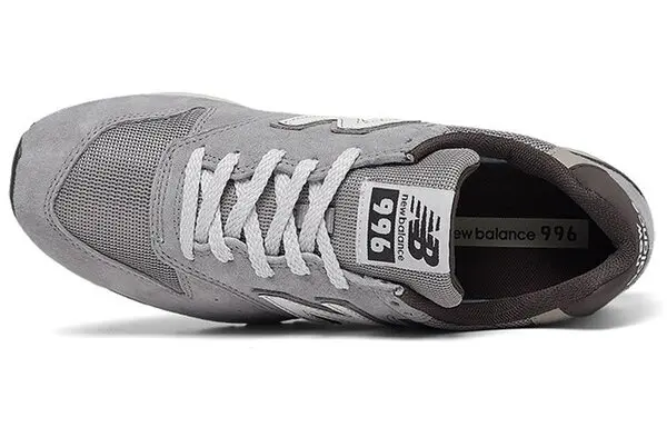NEW BALANCE 996 Athletic Sneakers - Gray/white