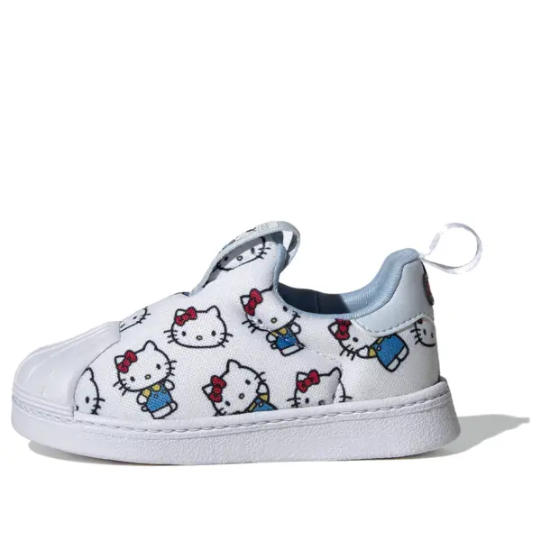 Adidas X Hello Kitty Superstar 360 Slip-on Sneakers