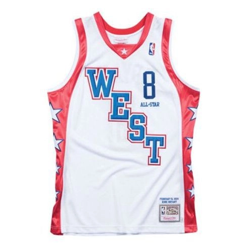 Mitchell & Ness Nba Retro All Star Jersey Kobe Bryant #8 - White