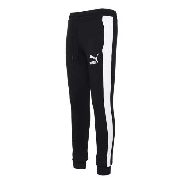 PUMA Iconic T7 Track Pants 'black White