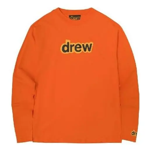 Drew House Secret Long Sleeve T-shirt - Orange
