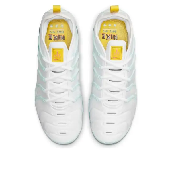 Nike Vapormax Plus "since 1972" Sneakers - White/blue/yellow