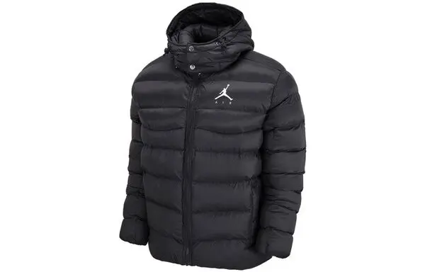 JORDAN Air Padded Hooded Zip-up Jacket