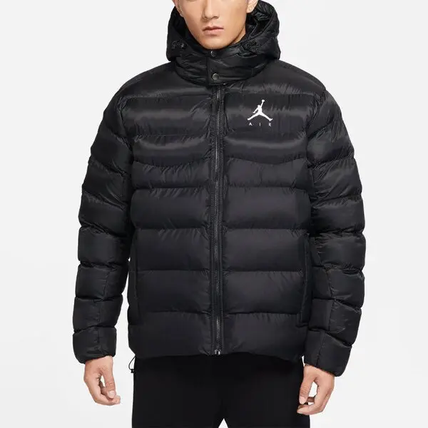 JORDAN Air Padded Hooded Zip-up Jacket