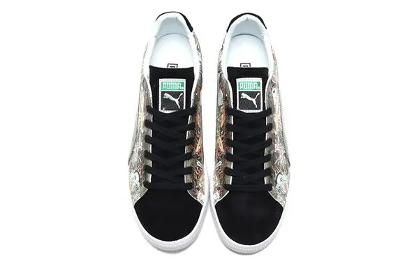 PUMA X Atmos X Three Tides Tattoo Suede Sneakers