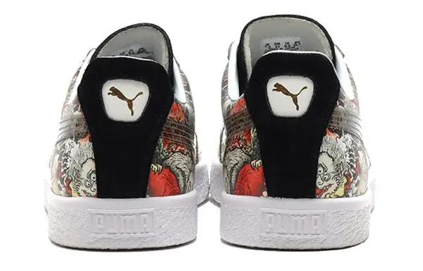 PUMA X Atmos X Three Tides Tattoo Suede Sneakers
