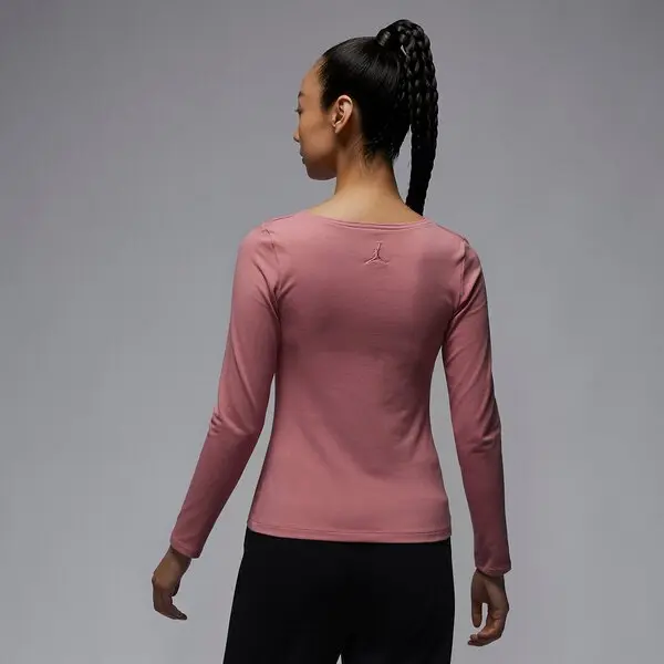 JORDAN Air Long Sleeve Top - Pink