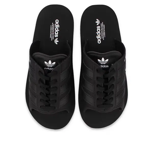 Adidas Gazelle Beach Slides - Black