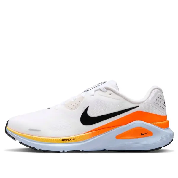Nike Structure 26 Athletic Sneakers - White/hydrogen Blue/laser Orange