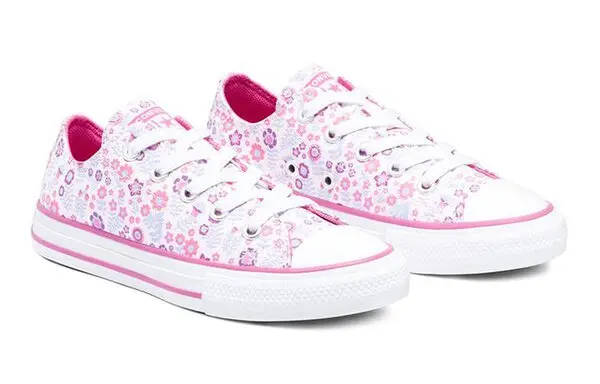 CONVERSE Chuck Taylor All Star Low Top Sneakers - Blue/pink