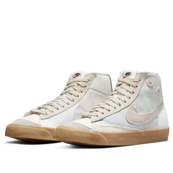 Nike Blazer Mid '77 Lx Voodoo Sail Grey Sneakers - White/grey