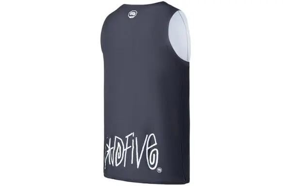 LI-NING Bad Five Series Jersey Grey White