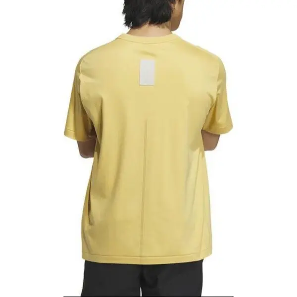 Adidas Casual Pullover Sports T-shirt Asia Sizing - Yellow