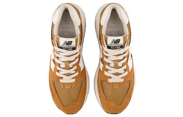 NEW BALANCE 57/40 Athletic Sneakers - Yellow