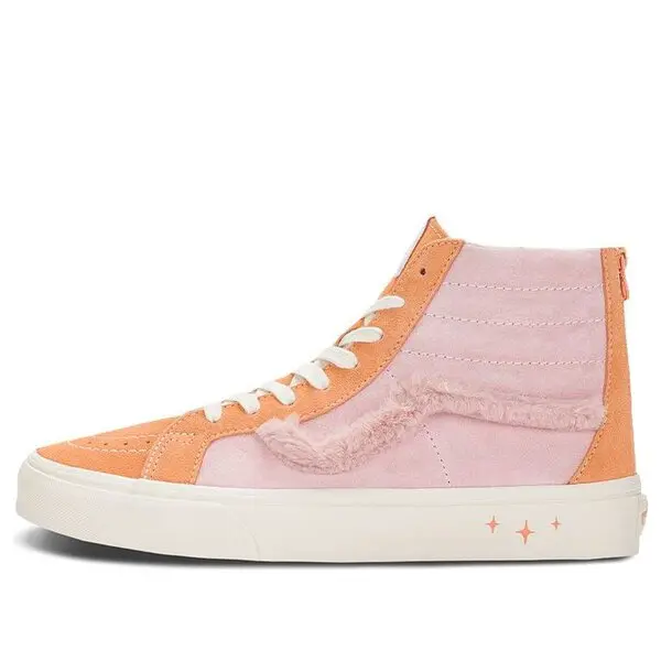 VANS Sk8-hi High Top Sneakers With Zip Closure - Orange