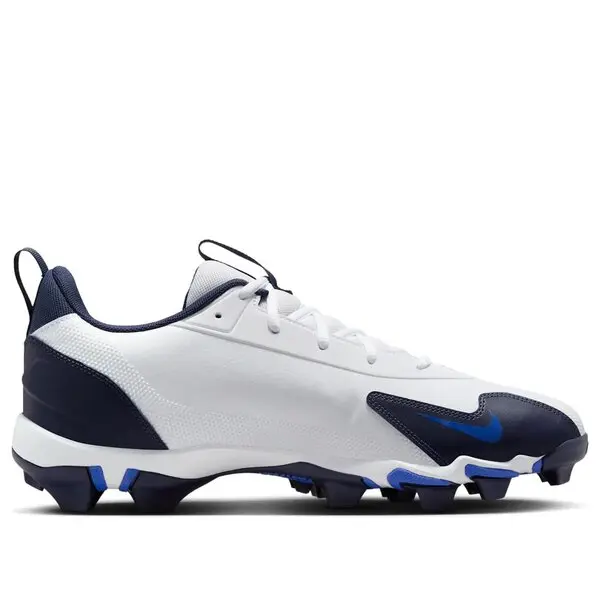 Nike Force Trout Keystone Athletic Cleats - White/hyper Royal/midnight Navy